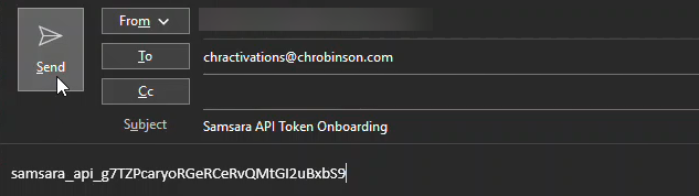 Carrier tracking options | C.H. Robinson